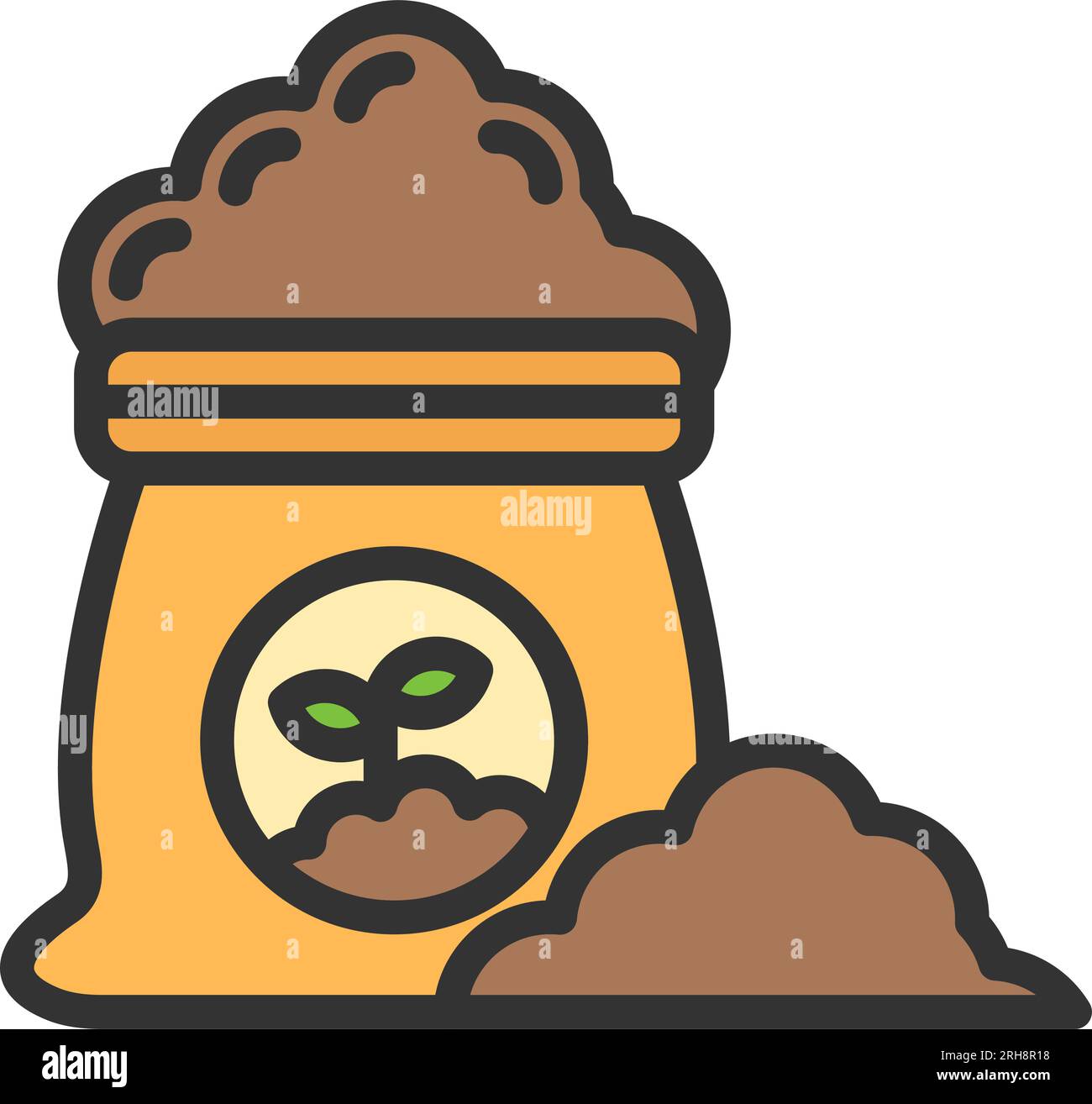 Compost food soil Stock Vector Images - Alamy
