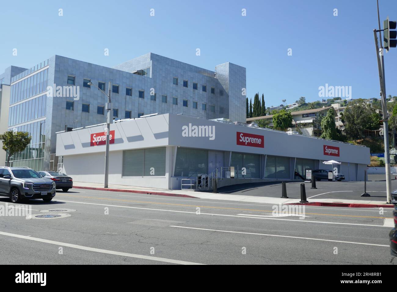 West Hollywood, California, USA 13th August 2023 A general view of ...