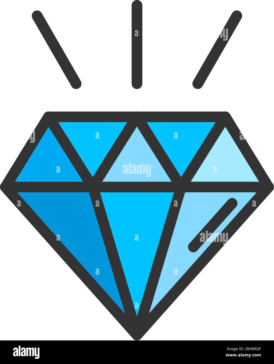 Diomand Icon Image Stock Vector Image & Art - Alamy