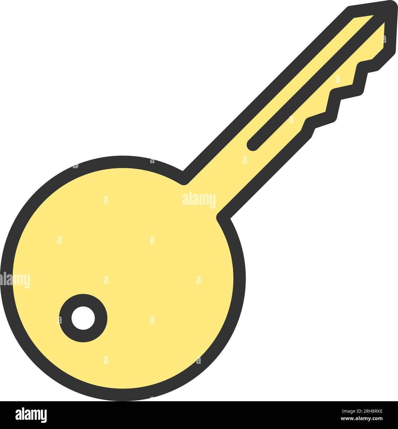 Door Key Icon Image Stock Vector Image & Art - Alamy