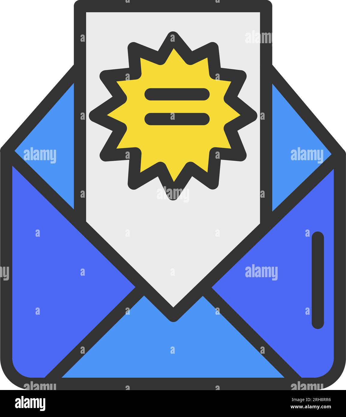 Envelop Icon Image Stock Vector Image & Art - Alamy