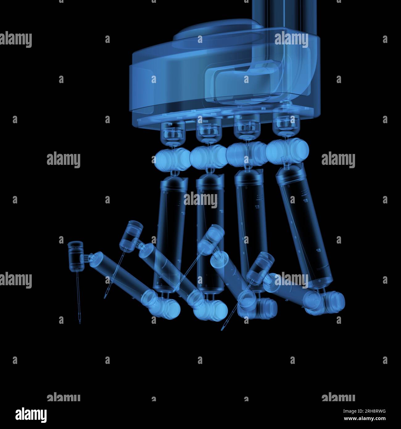 Robot assisted surgery black hi-res stock photography and images - Alamy