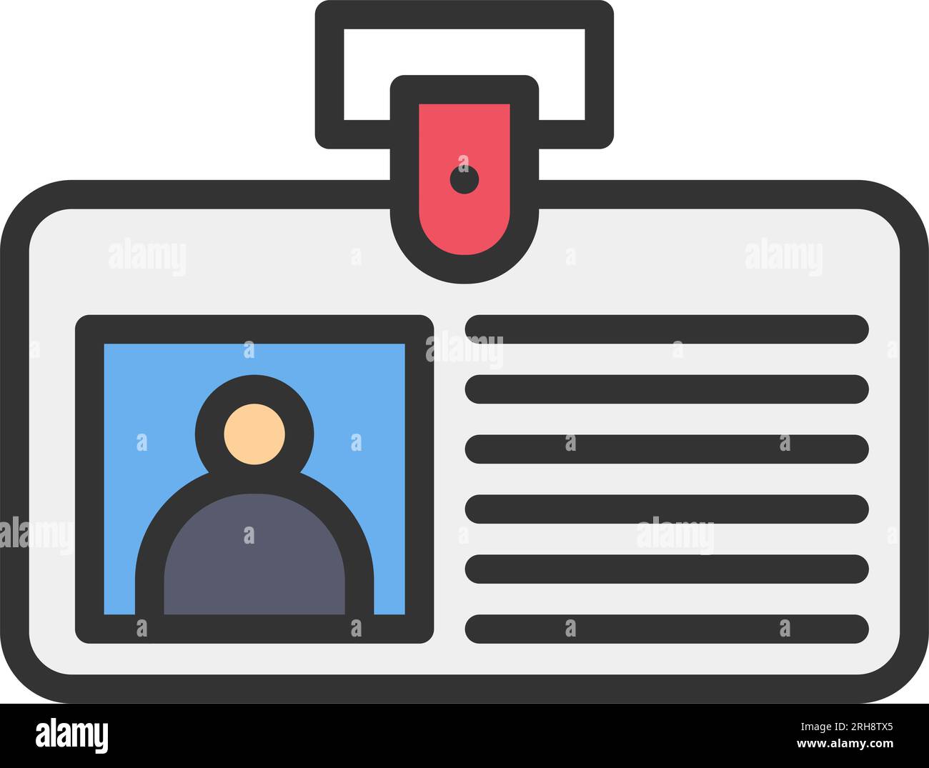 ID Card Icon Image Stock Vector Image & Art - Alamy