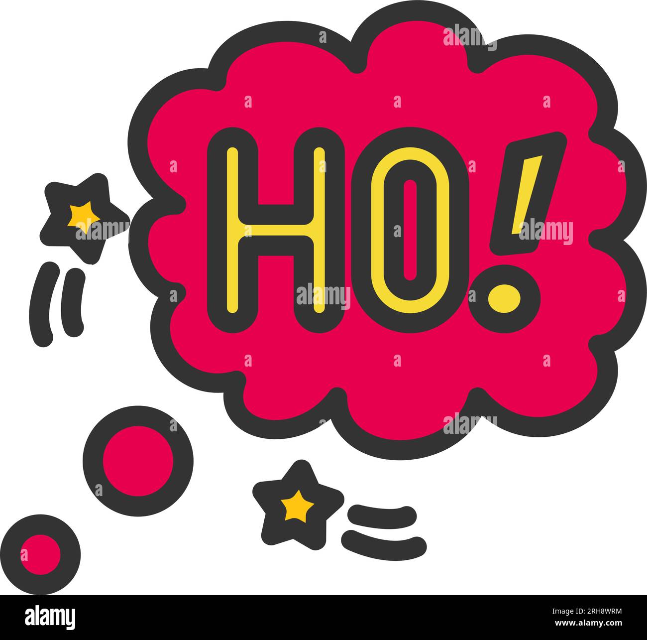 Oh Bubble Icon Image Stock Vector Image & Art - Alamy