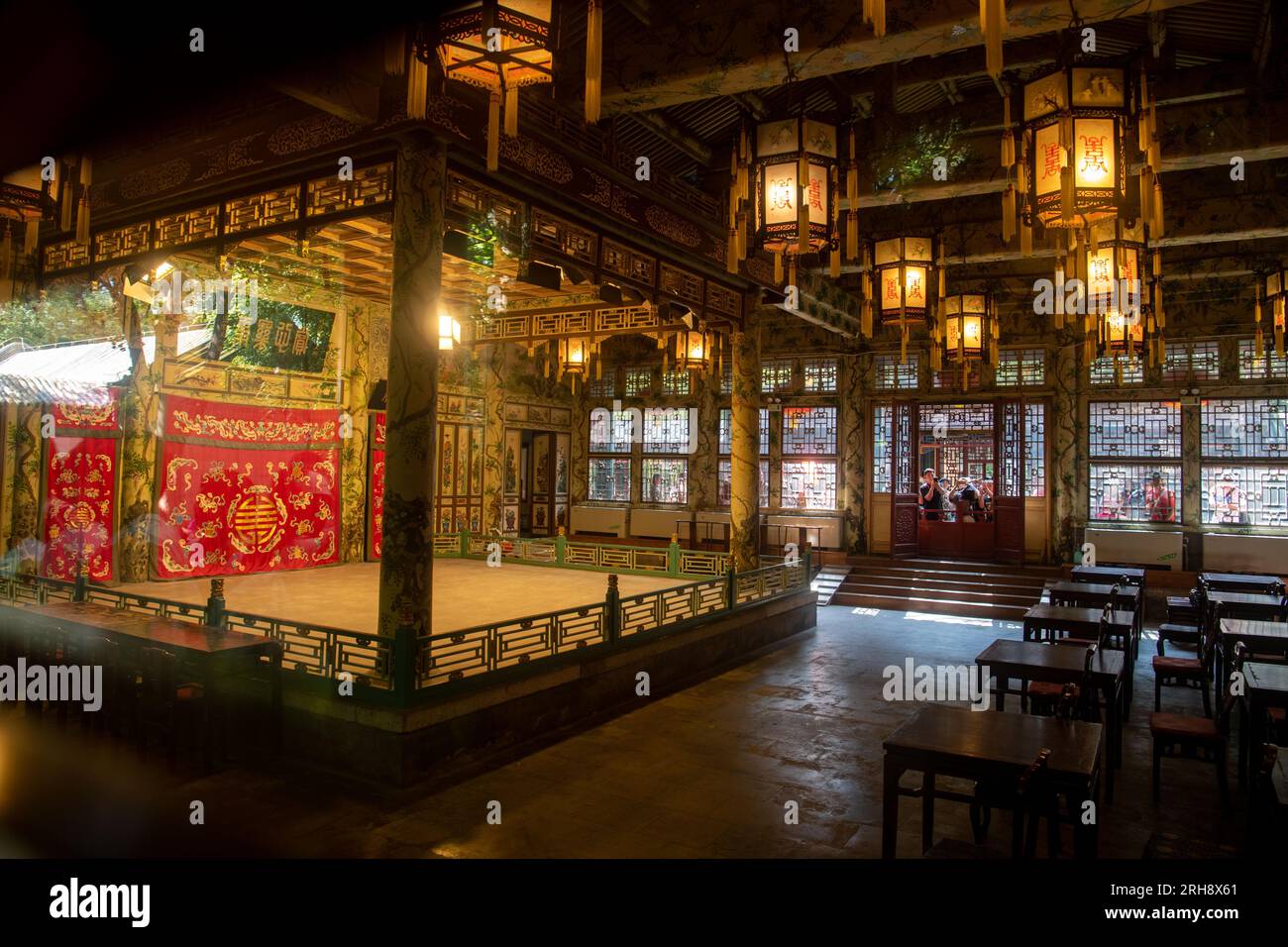 Tourists visit the Prince Kung's Palace Museum in Beijing, China, 12 ...