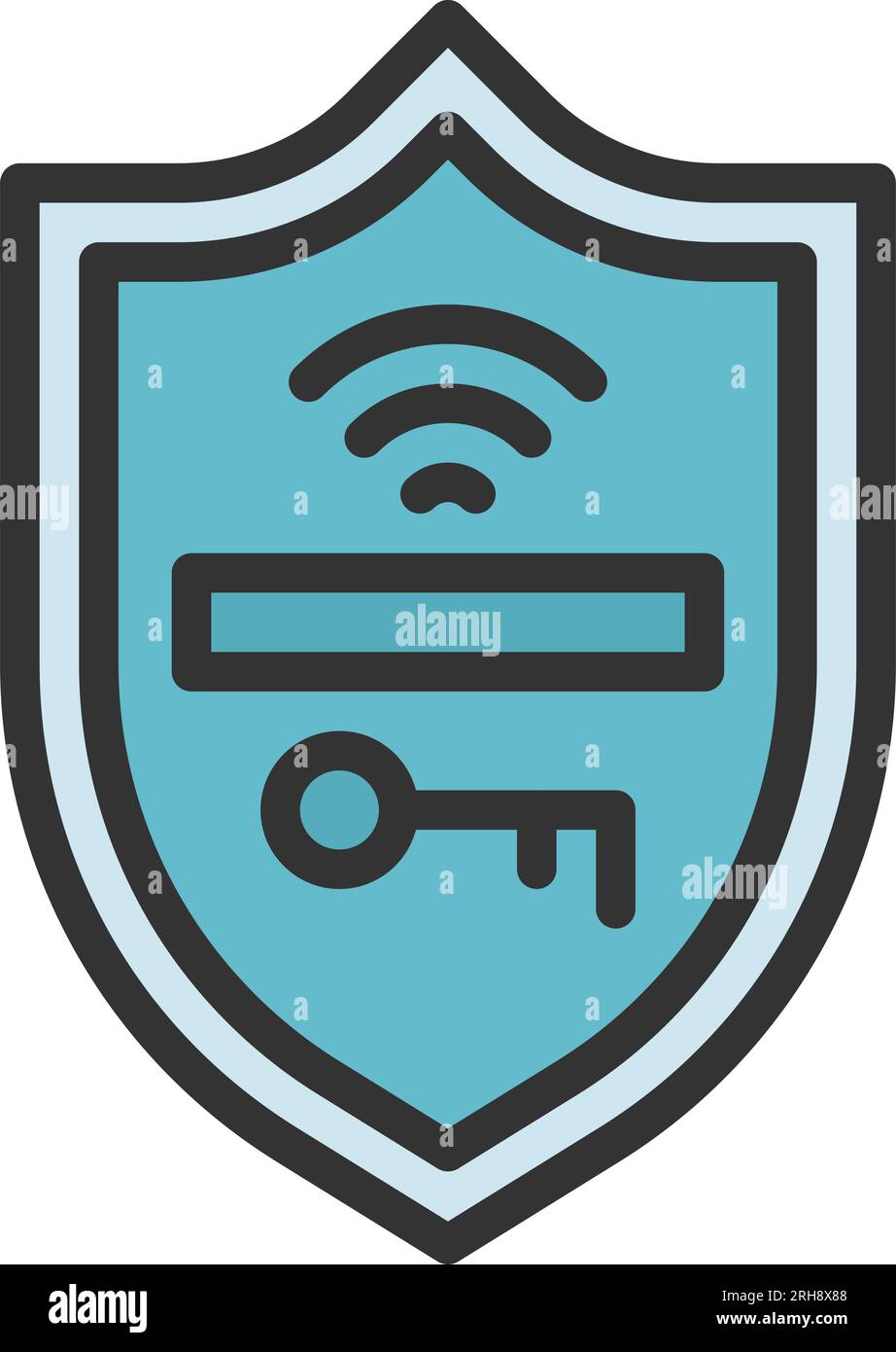 Lock password private icon Stock Vector Images - Alamy