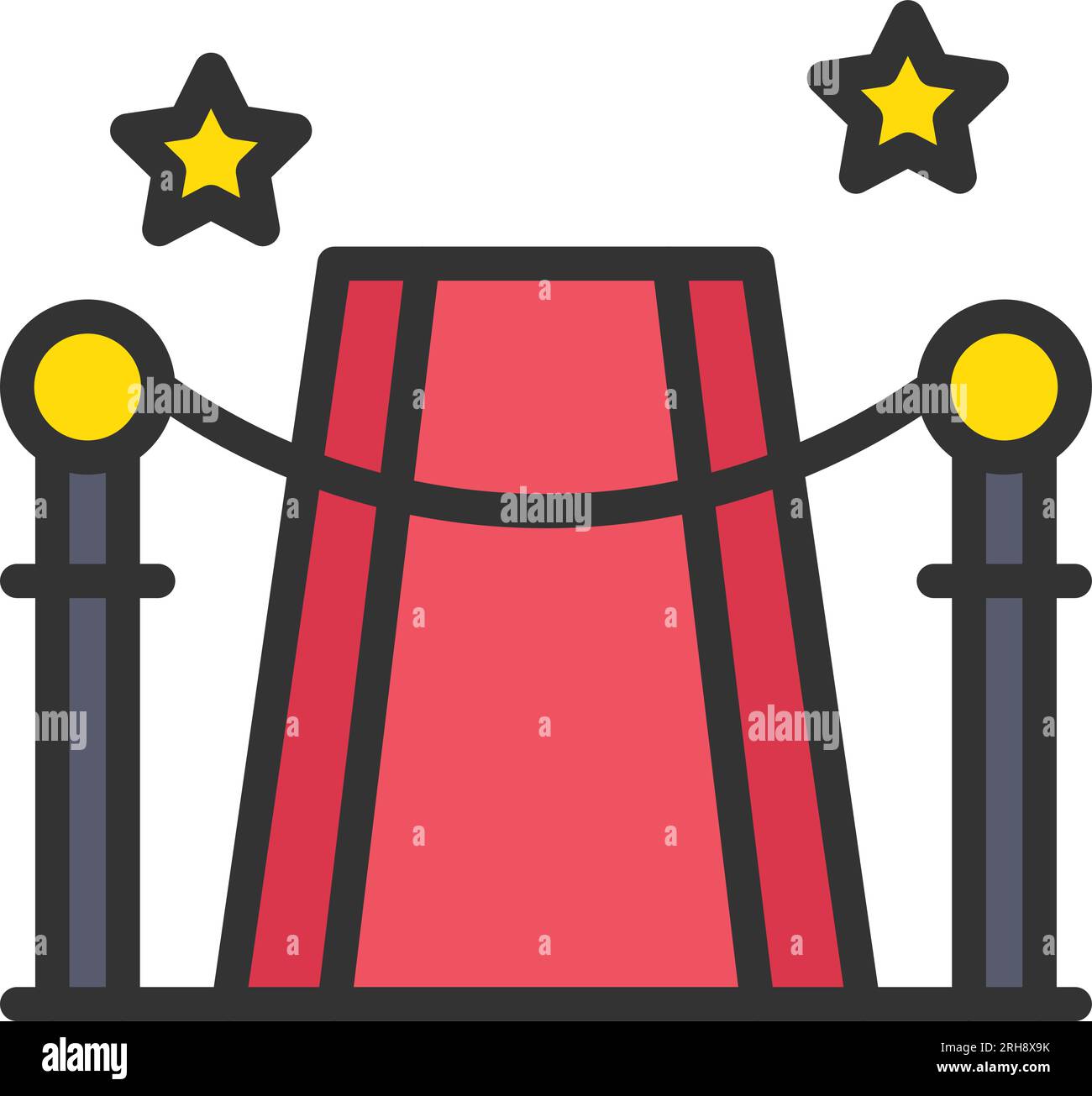 Red Carpet Icon Image Stock Vector Image & Art - Alamy