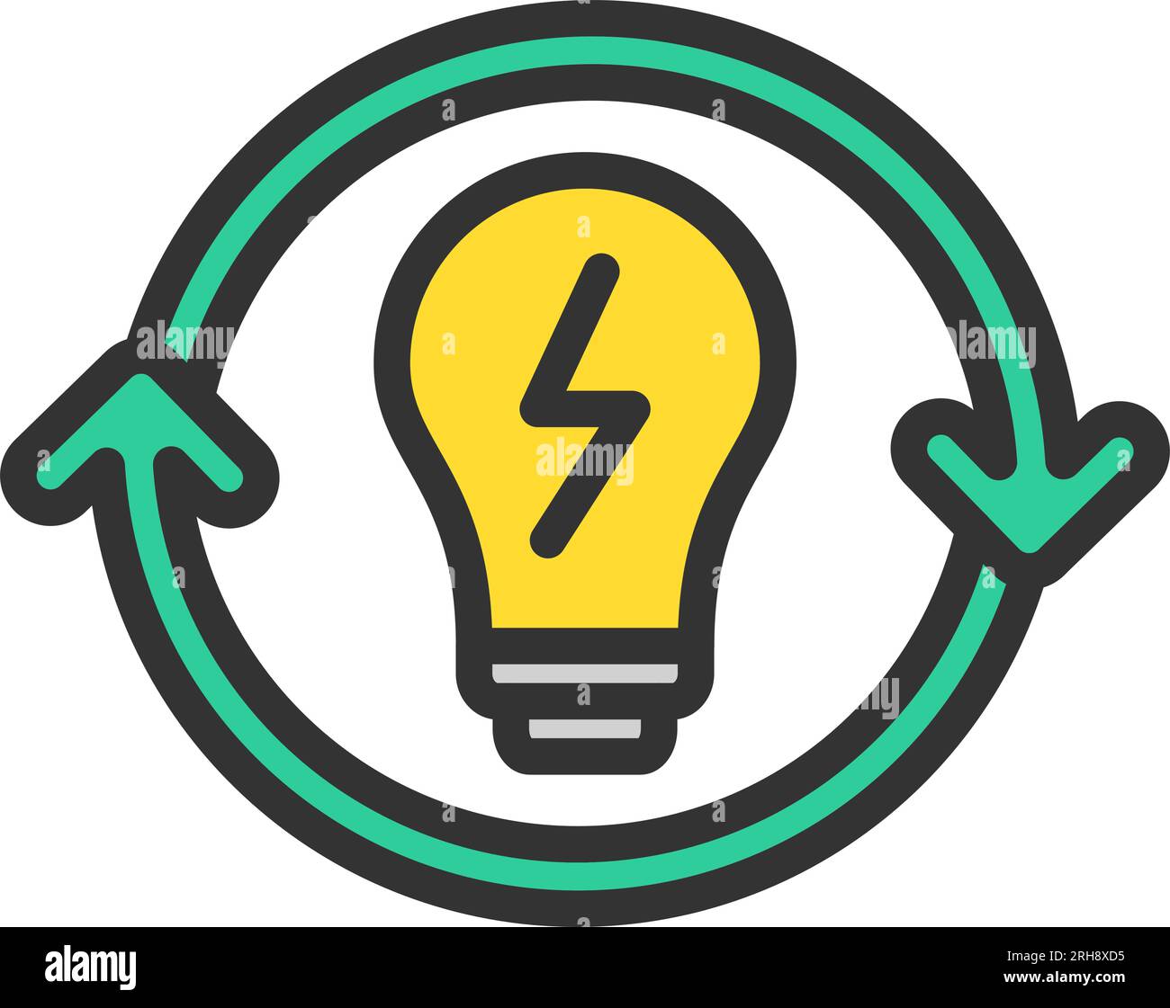 Sustainable energy sources concept Stock Vector Images - Alamy