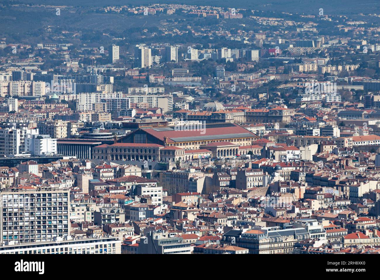 Marseille, France - March 23 2019: Marseille – Saint-Charles is the ...