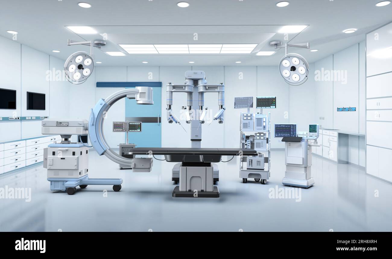 Medical technology with 3d rendering robotic assisted surgery in ...
