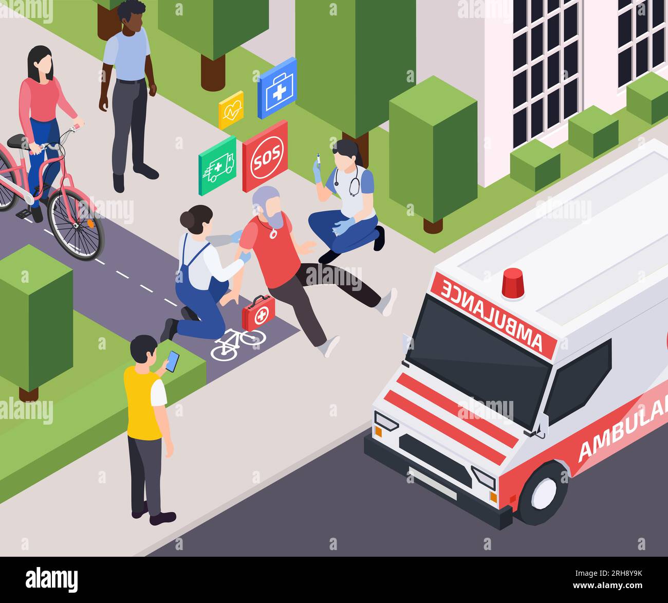 Response crew Stock Vector Images - Alamy