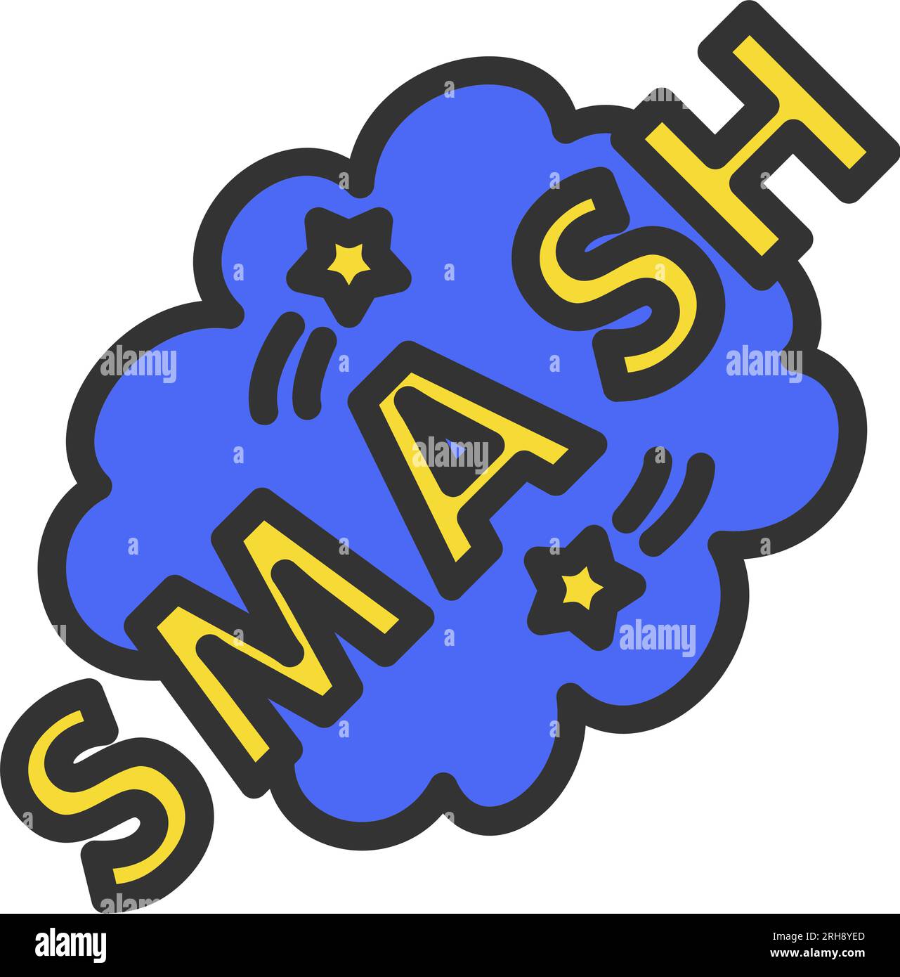 Smash Bubble Icon Image Stock Vector Image & Art - Alamy