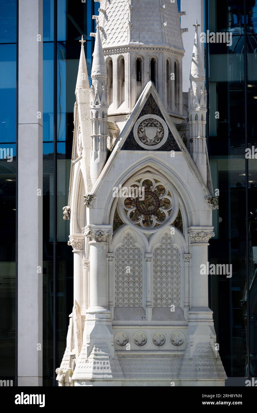 The Chamberlain Memorial, Chamberlain Square, Birmingham, West Midlands ...