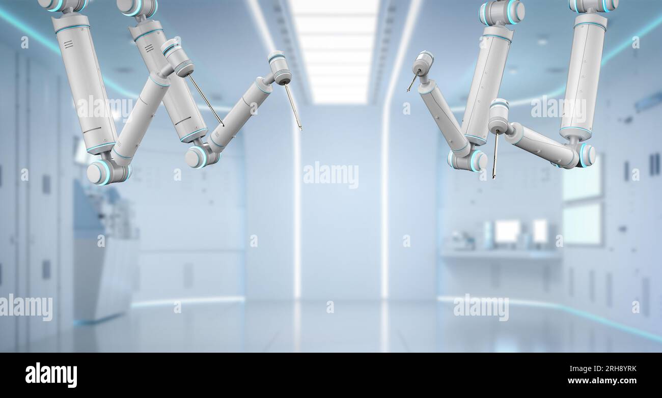 Medical technology with 3d rendering robotic assisted surgery in ...