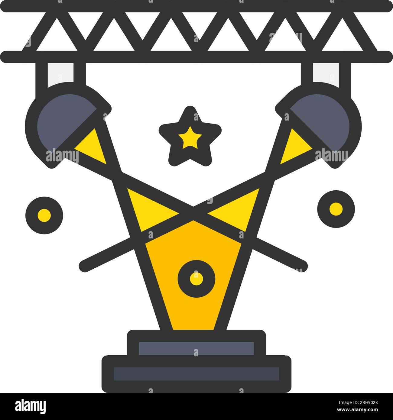 Spot Light Icon Image Stock Vector Image & Art - Alamy