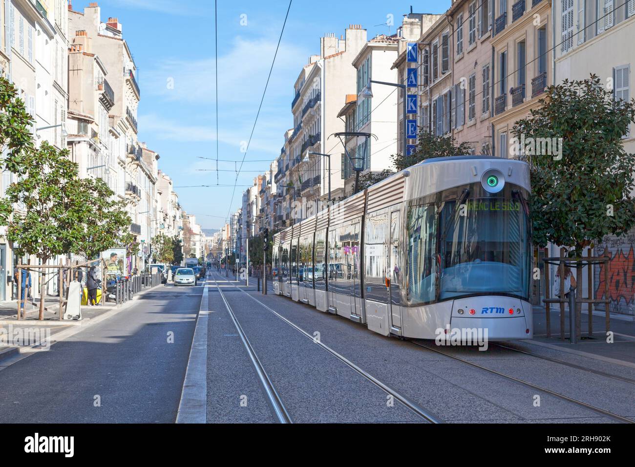 Tramway de marseille hi-res stock photography and images - Alamy