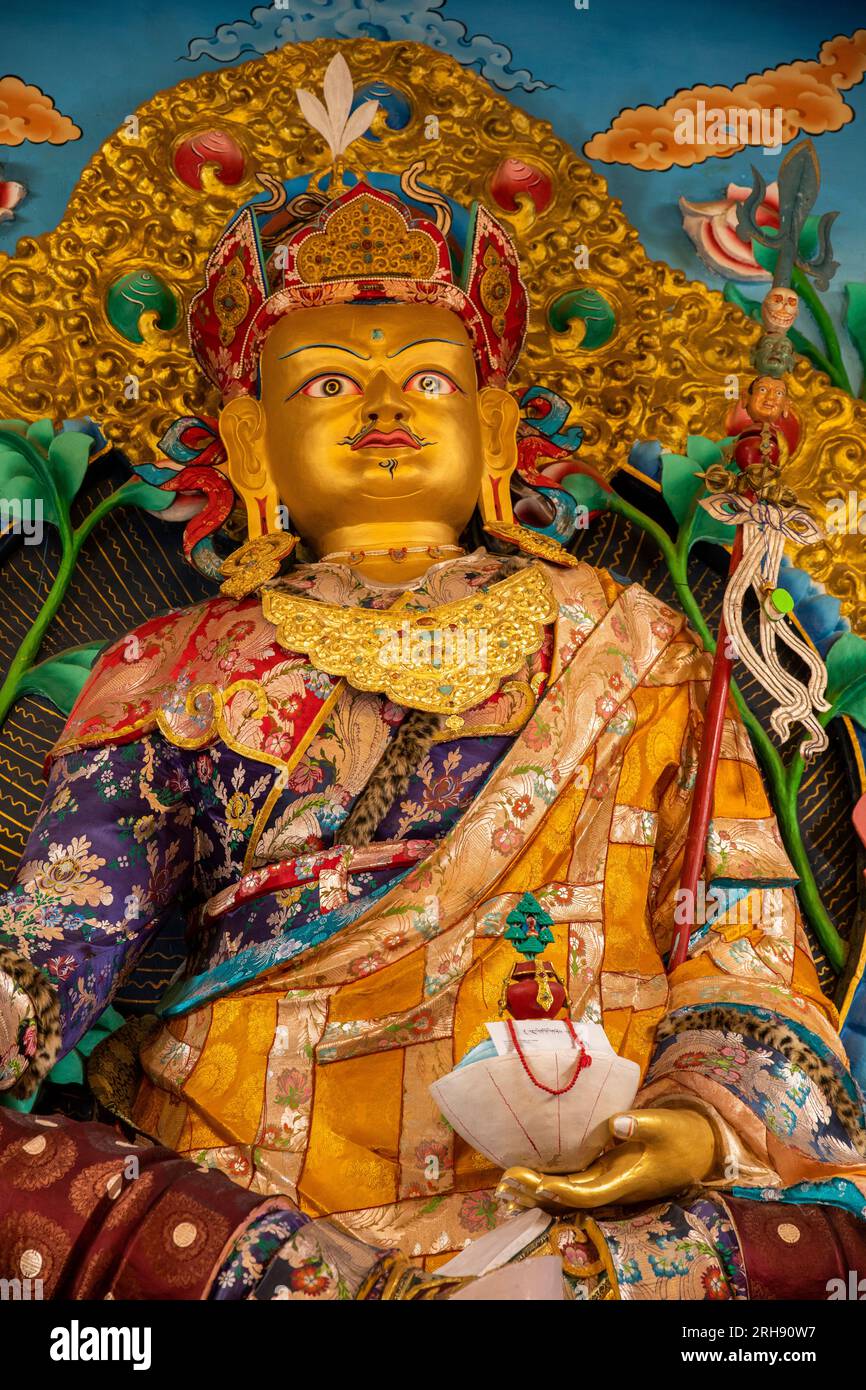 India, Ladakh, Leh Valley, Sakti, Takthok, Tak tok, Nying-ma-pa, Red ...