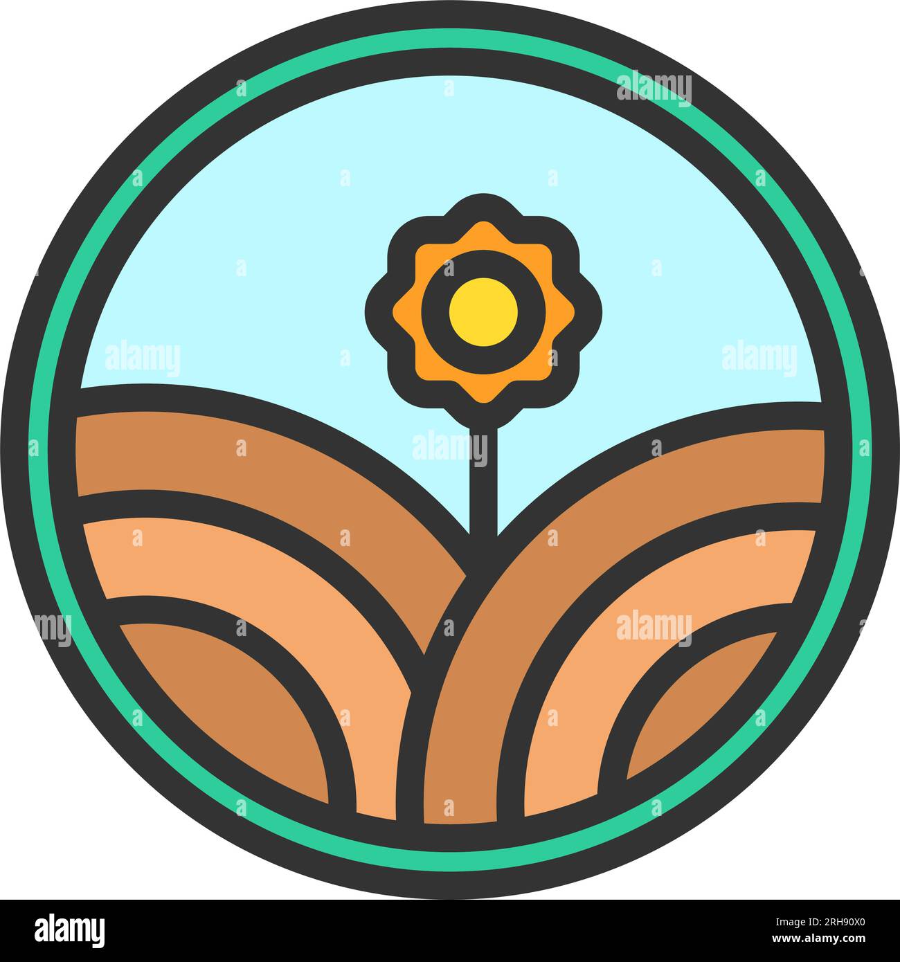 Sustainable Agriculture Icon Image Stock Vector Image & Art - Alamy