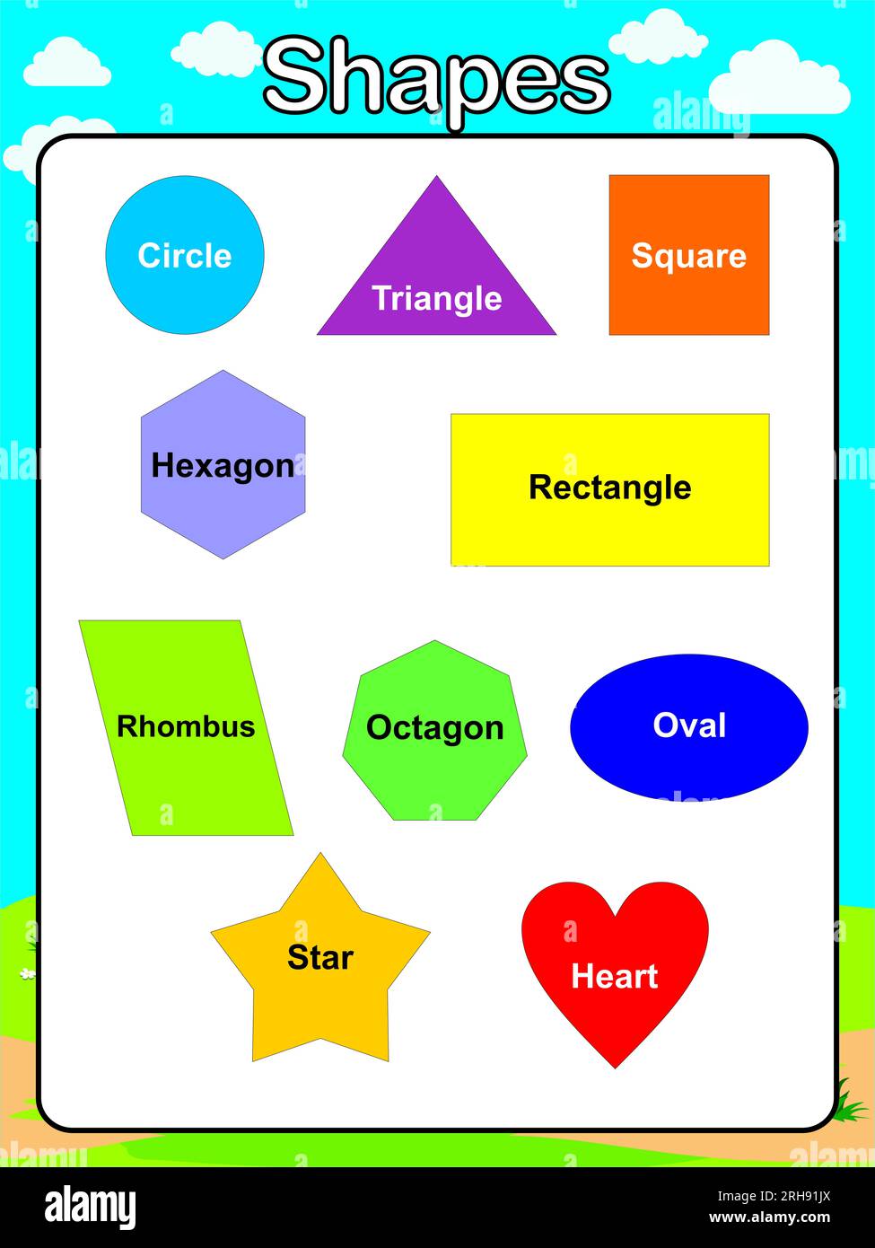 Shapes And Colors For Kids