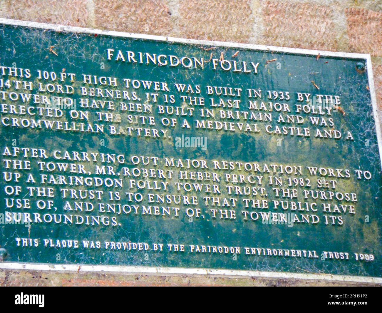 Faringdon folly tower trust hi-res stock photography and images - Alamy