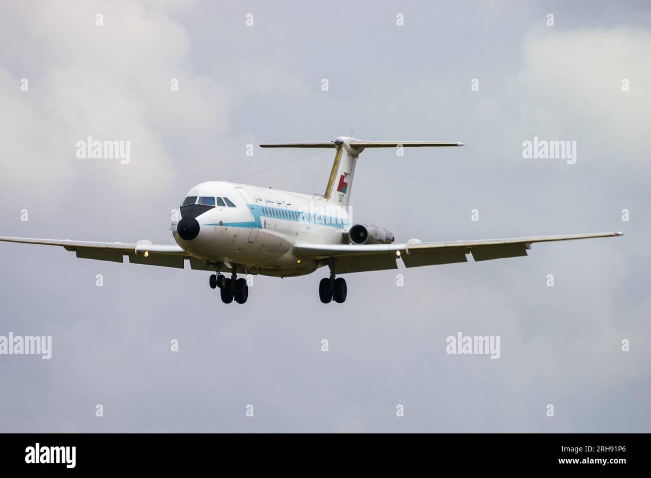 Royal Air Force of Oman BAC 1-11 Model 485GD at RAF Fairford in 2009 ...
