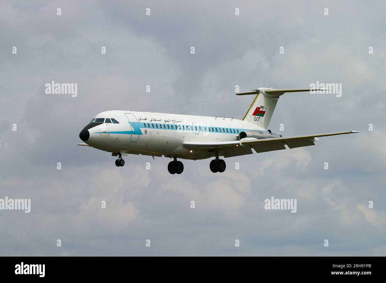 Royal Air Force of Oman BAC 1-11 Model 485GD at RAF Fairford in 2009 ...