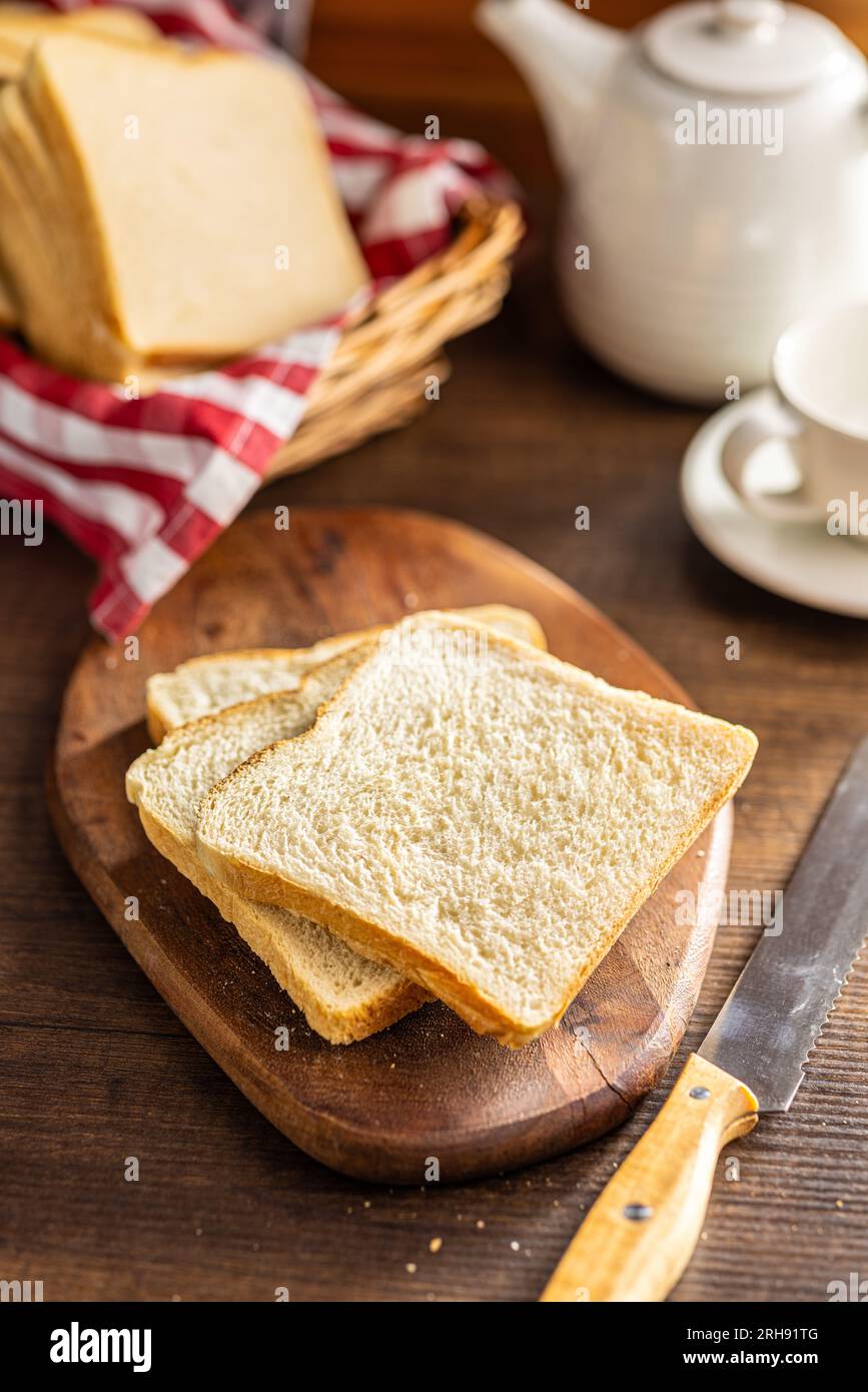 Crusty bread toast slice hi-res stock photography and images - Alamy