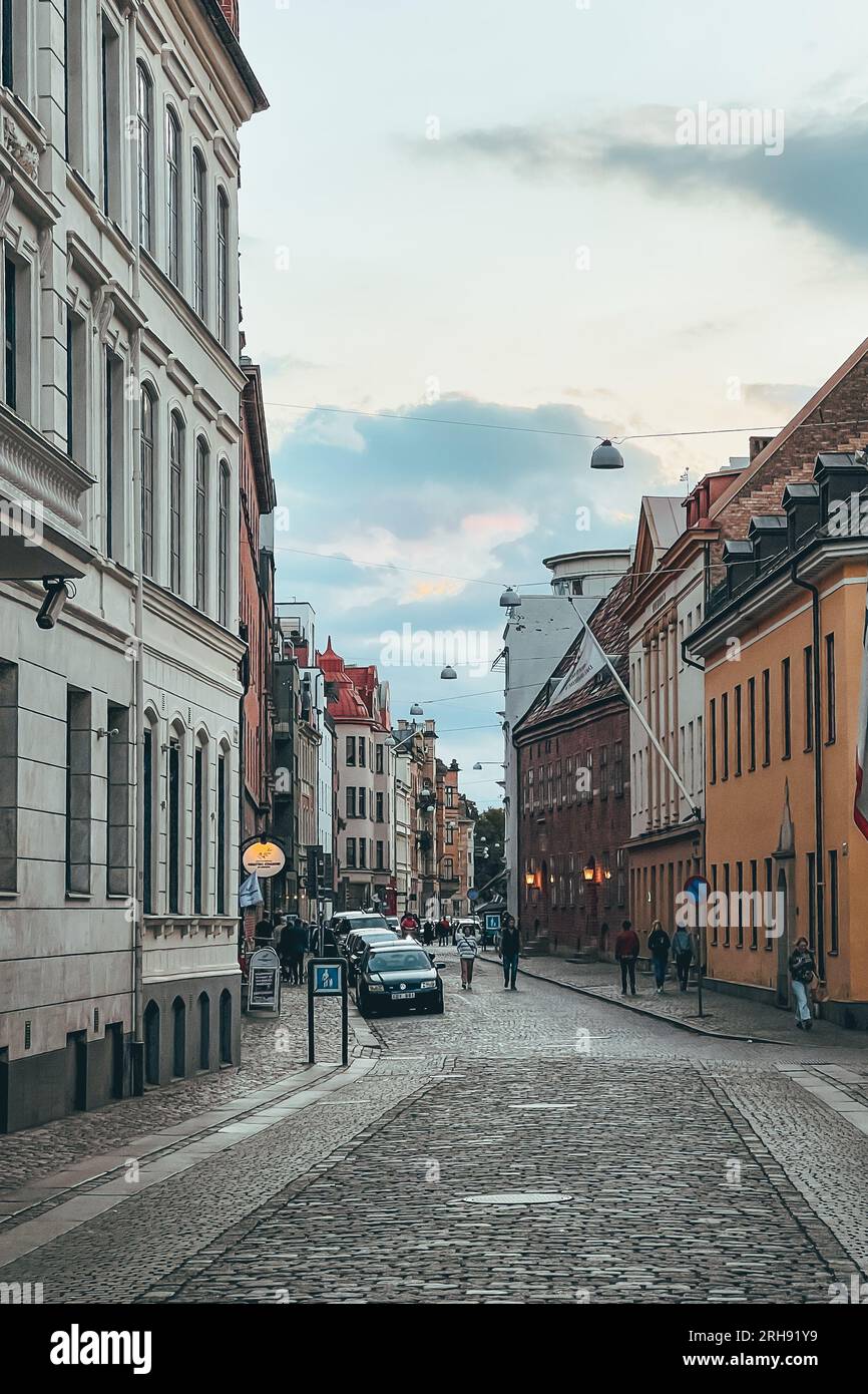 Streets of Copenhagen, Denmark Stock Photo - Alamy