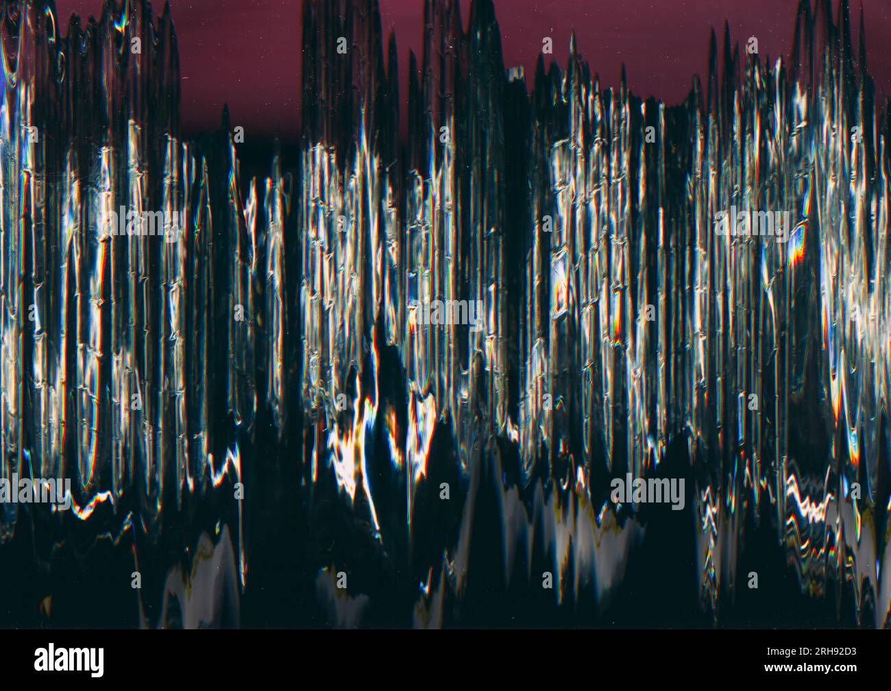 Vhs error glowing glitch interference vibration Stock Photo - Alamy