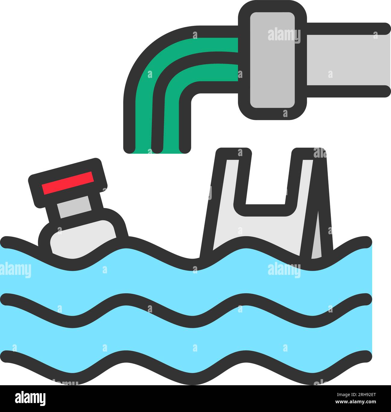Water quality water supply Stock Vector Images - Alamy