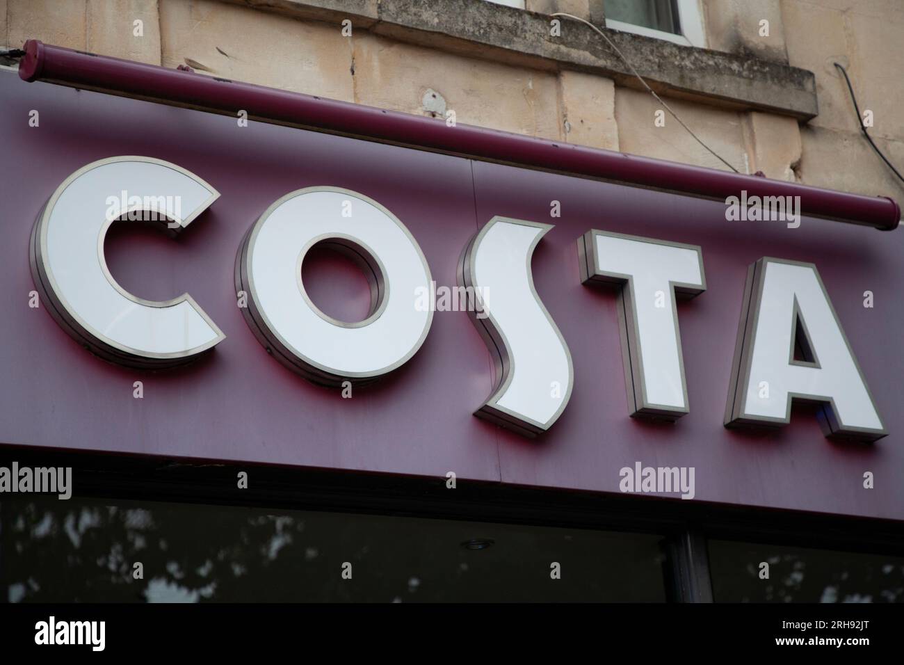 Costa Sign in Bristol Stock Photo - Alamy