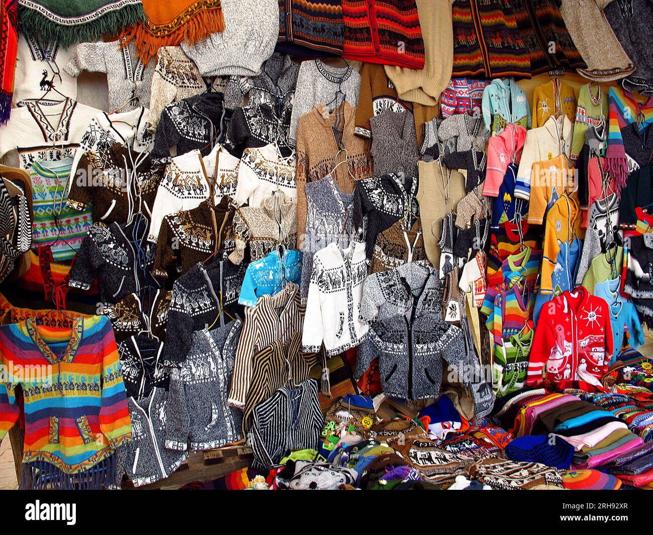 Local market in Pisco city in Peru Stock Photo - Alamy