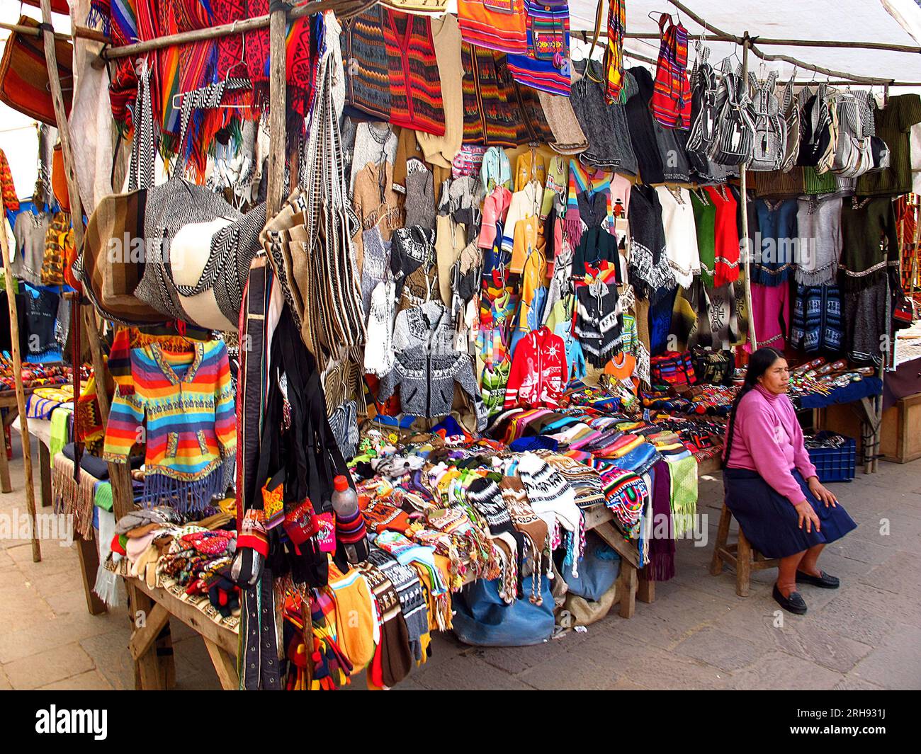 Local market in Pisco city, Peru Stock Photo - Alamy