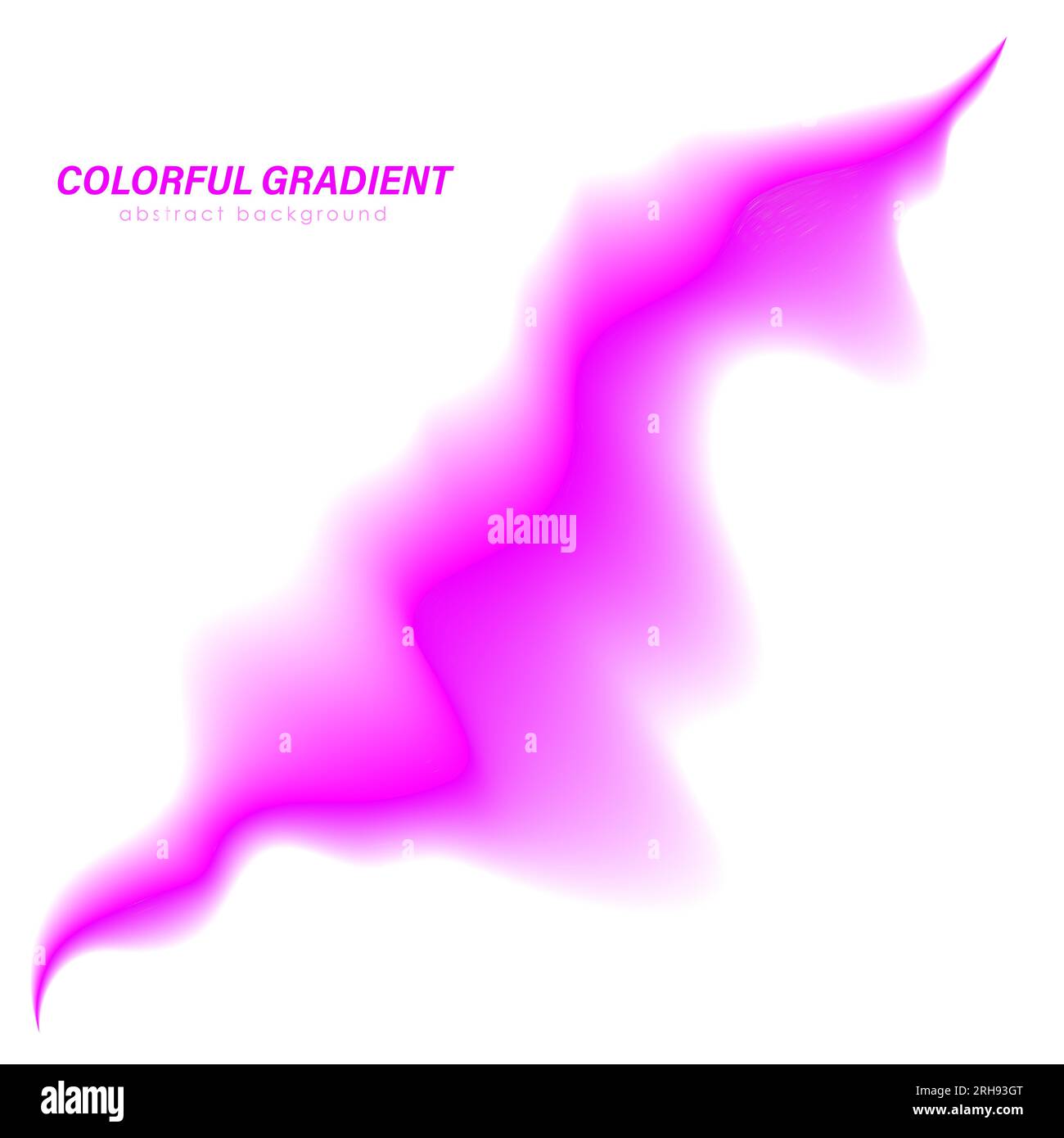 Colorful smoky gradient. Abstract color form. Template for posters ...