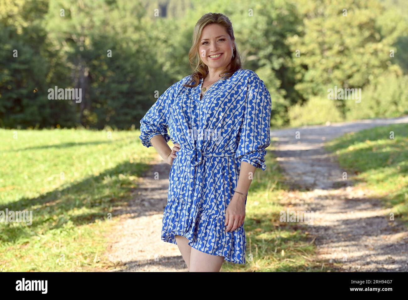 Schliersee, Deutschland. 14th Aug, 2023. Caroline FRIER (actress ...