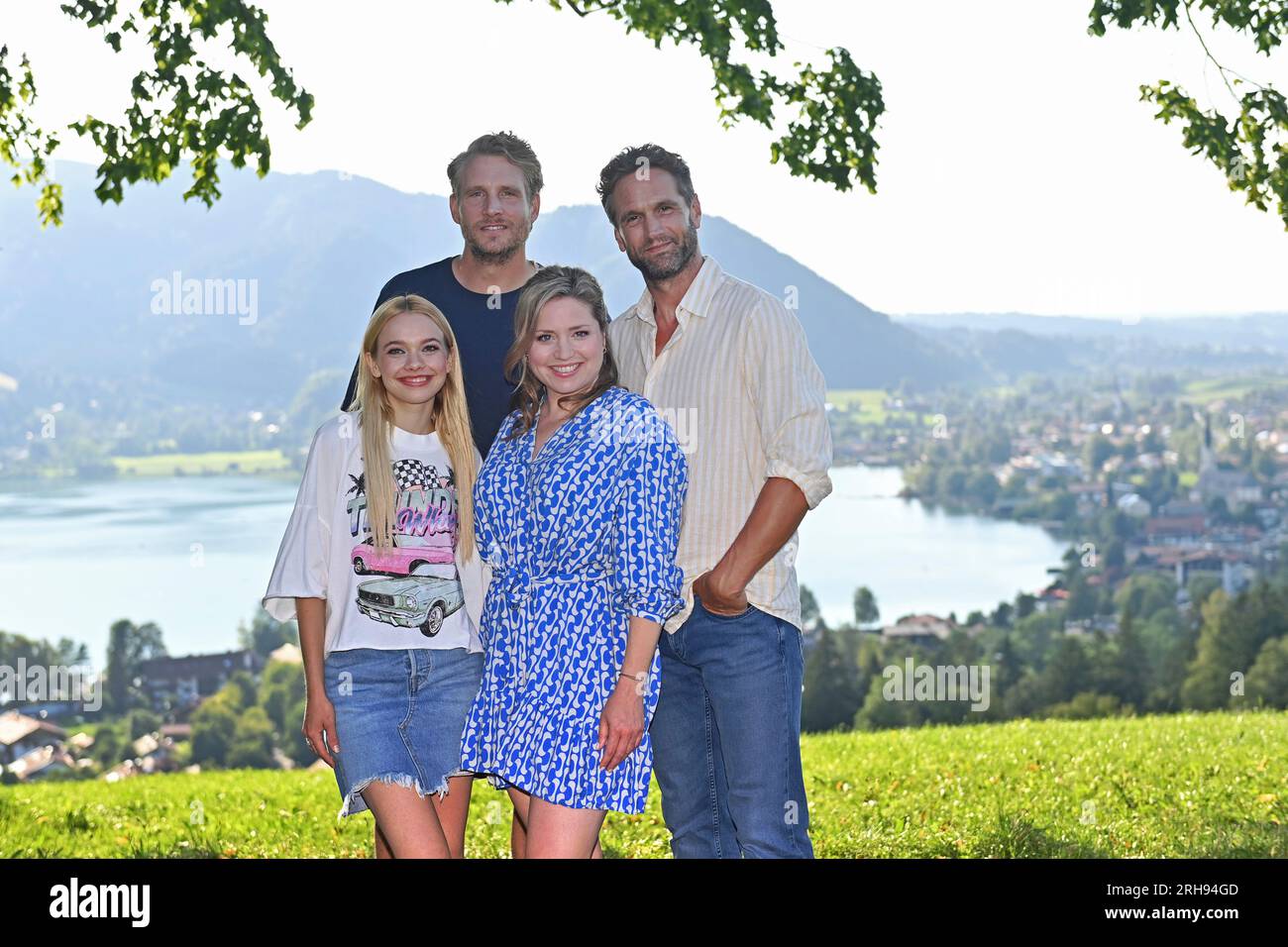 Schliersee, Deutschland. 14th Aug, 2023. bottom left: Alexander KOLL ...