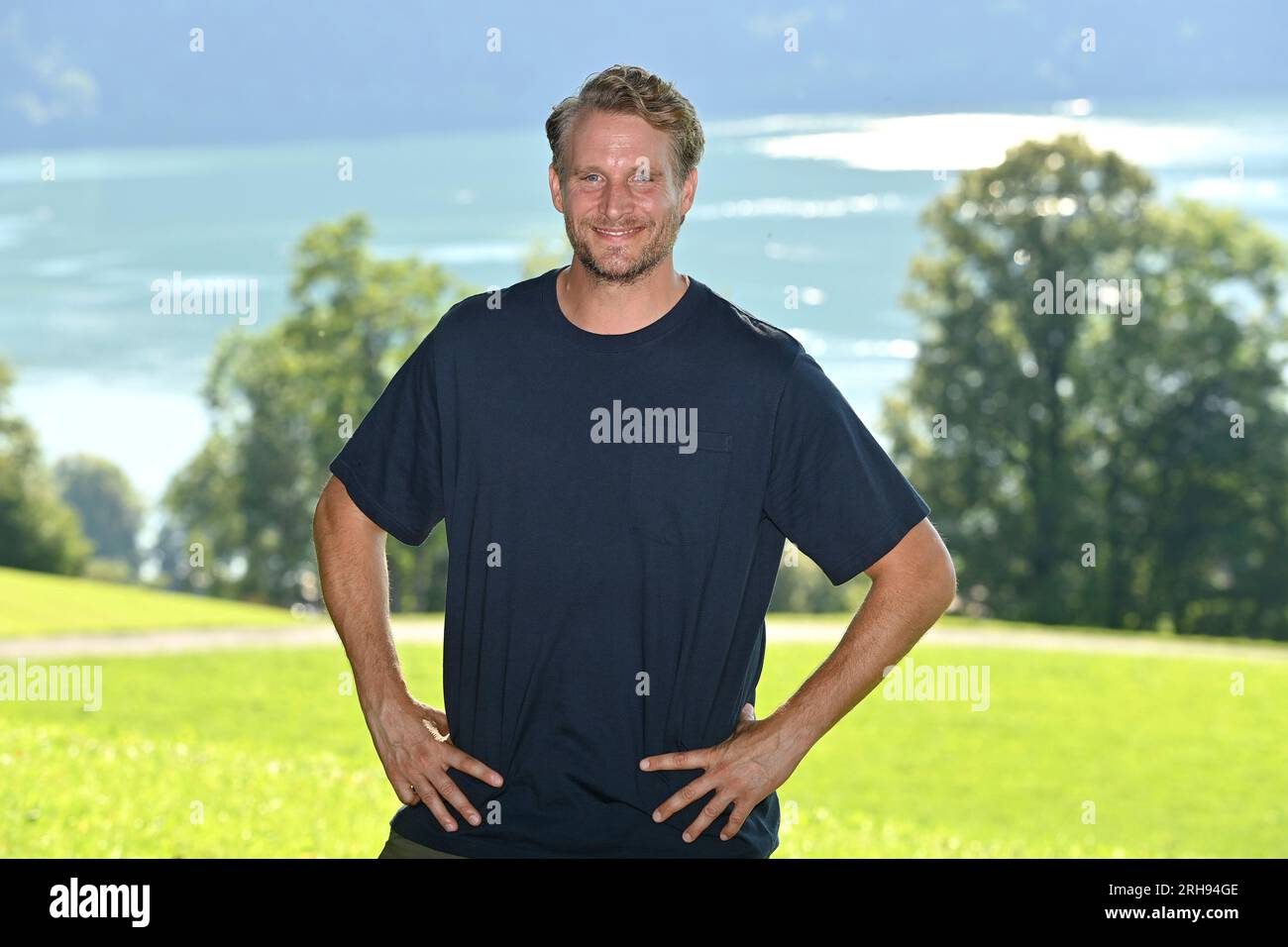 Schliersee, Deutschland. 14th Aug, 2023. Alexander KOLL (actor), single ...
