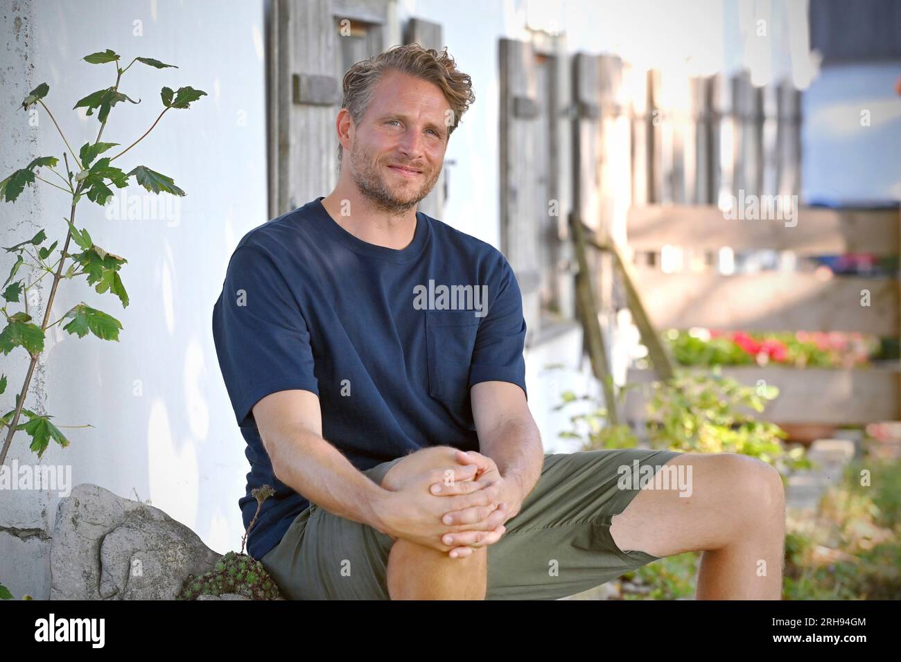 Schliersee, Deutschland. 14th Aug, 2023. Alexander KOLL (actor), single ...