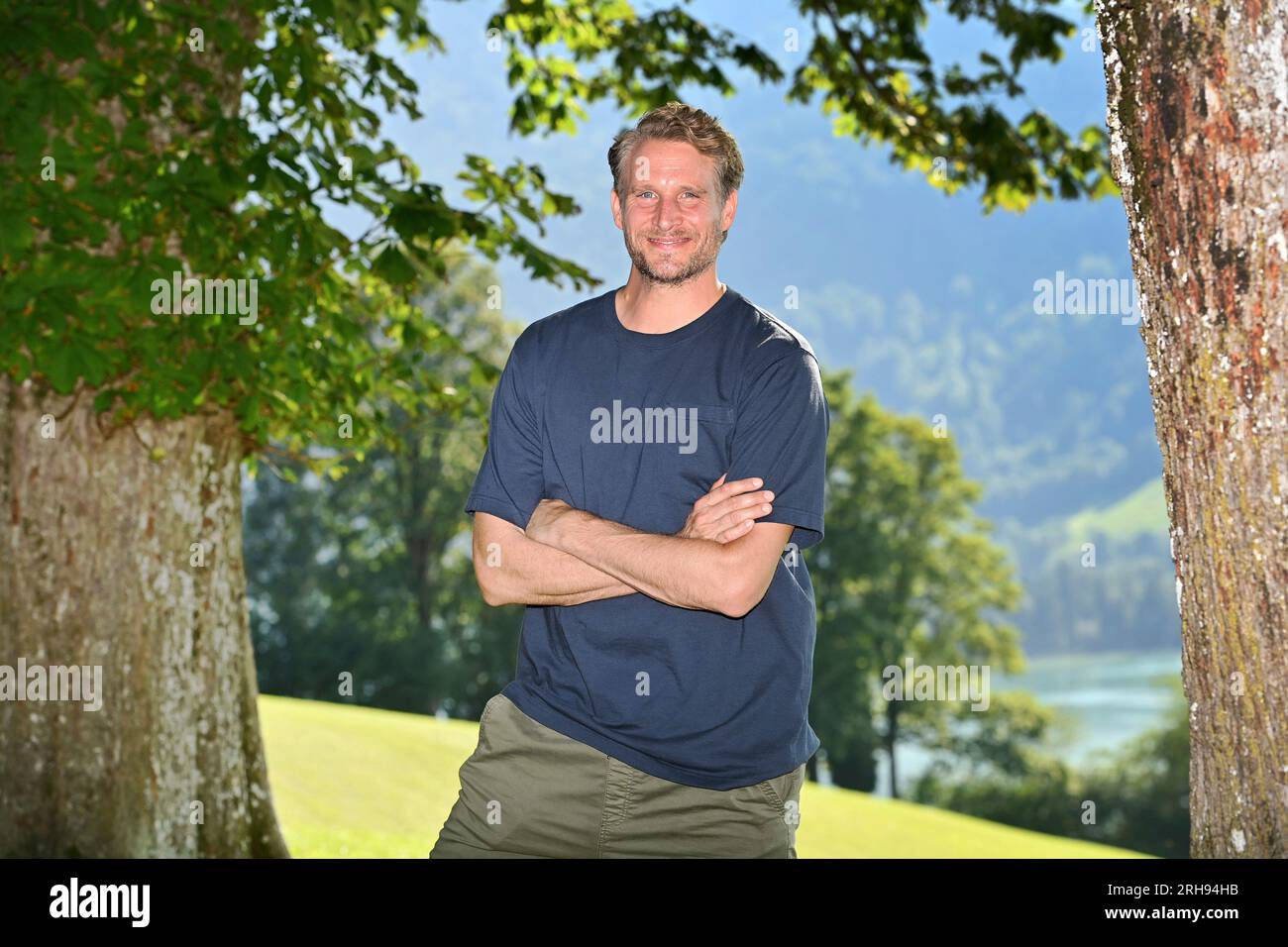 Schliersee, Deutschland. 14th Aug, 2023. Alexander KOLL (actor), single ...