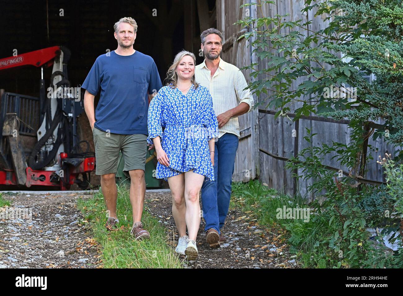 Schliersee, Deutschland. 14th Aug, 2023. From left: Alexander KOLL ...