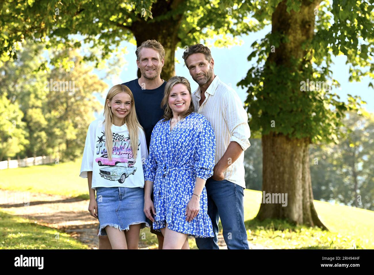 Schliersee, Deutschland. 14th Aug, 2023. bottom left: Alexander KOLL ...
