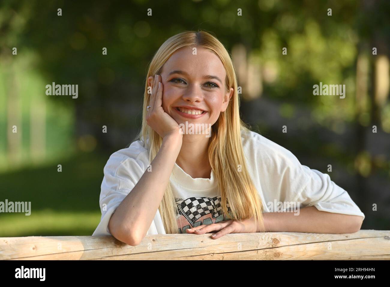 Schliersee, Deutschland. 14th Aug, 2023. Katharina HIRSCHBERG (actress ...