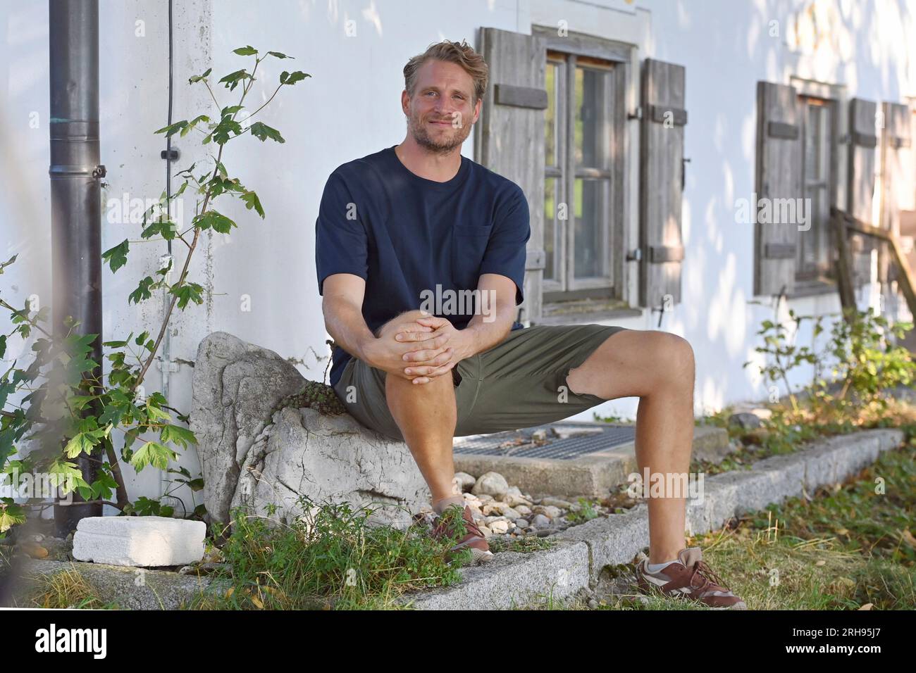 Schliersee, Deutschland. 14th Aug, 2023. Alexander KOLL (actor), press ...