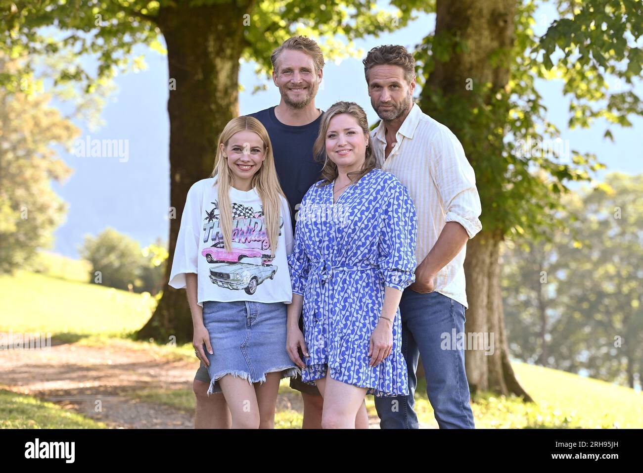 Schliersee, Deutschland. 14th Aug, 2023. bottom left: Alexander KOLL ...