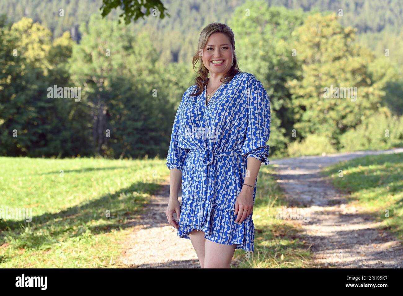 Schliersee, Deutschland. 14th Aug, 2023. Caroline FRIER (actress ...