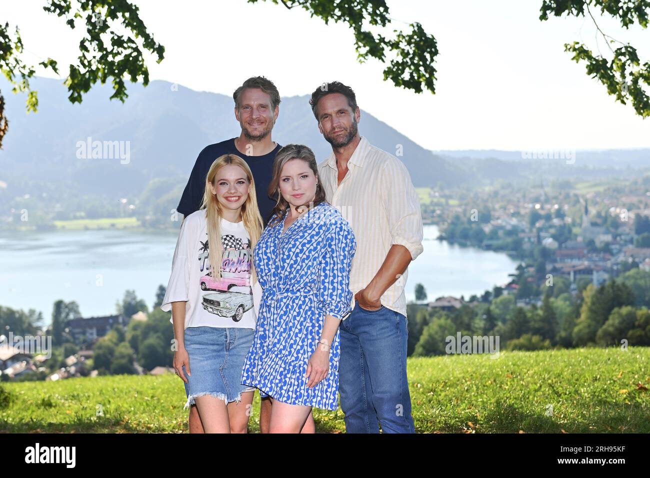 Schliersee, Deutschland. 14th Aug, 2023. bottom left: Alexander KOLL ...
