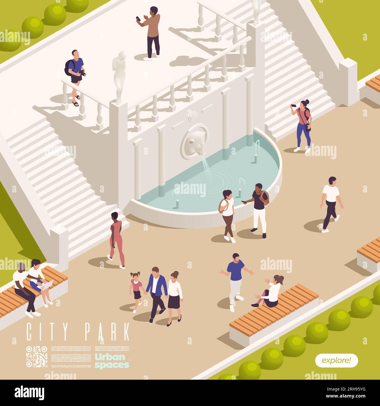 Amusement bridge Stock Vector Images - Alamy