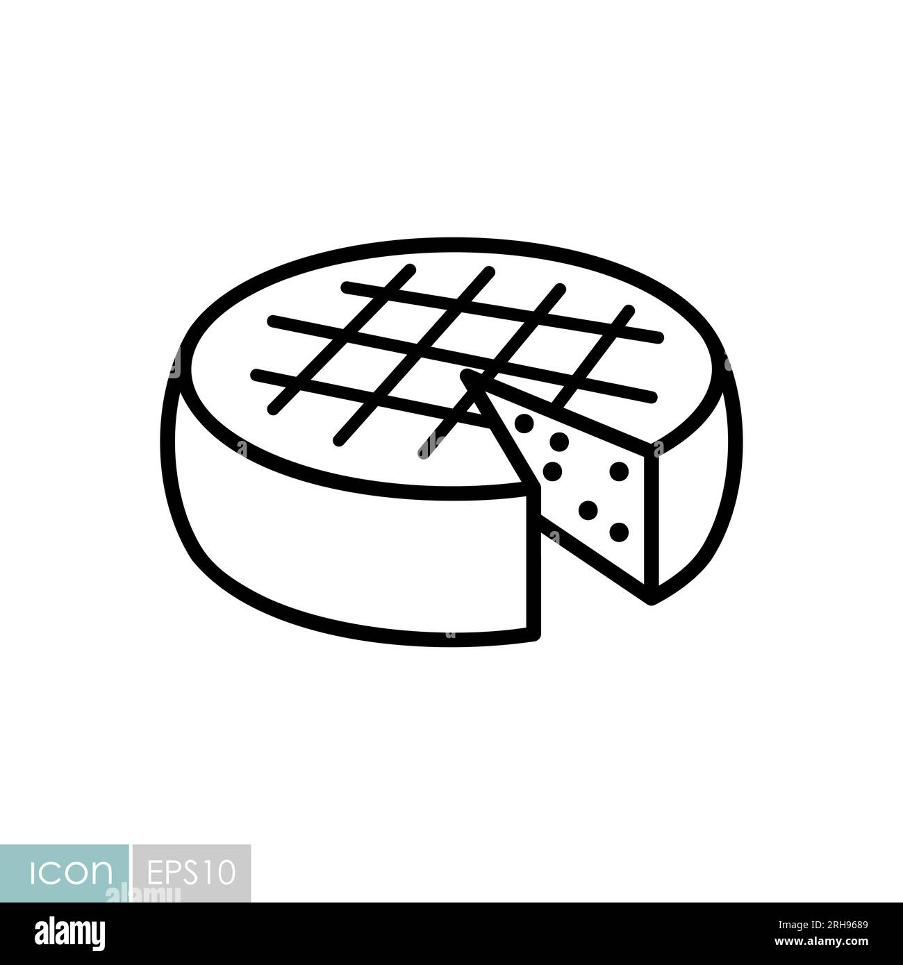 Cut out cheese wheel Stock Vector Images - Alamy