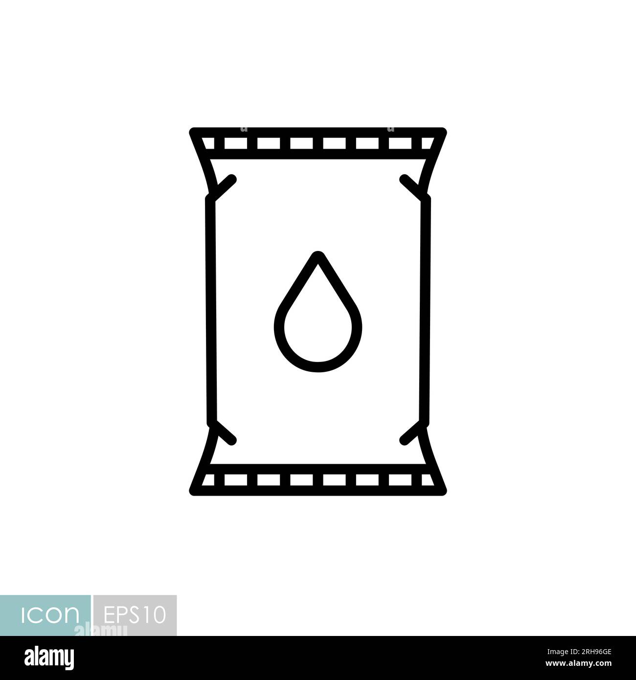 Plastic packaging for milk vector icon. Dairy product sign. Graph ...