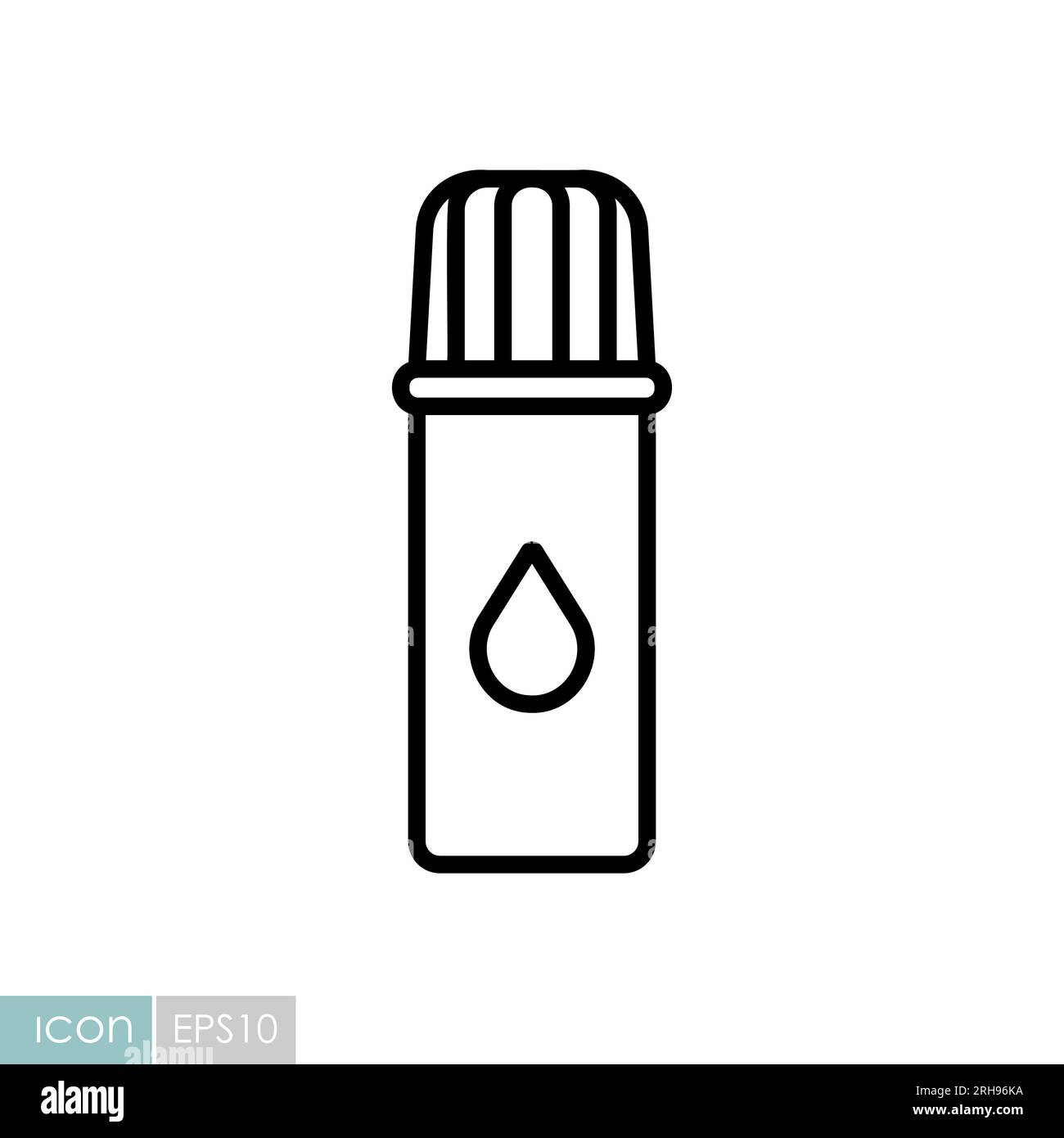 Whipped cream aerosol can vector icon. Dairy product sign. Graph symbol ...